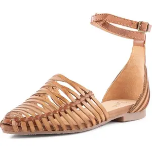 Seychelles Seychelles Trinket Ankle Strap Flat Cognac