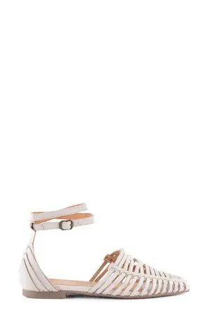 Seychelles Trinket Ankle Strap Flat - Off White