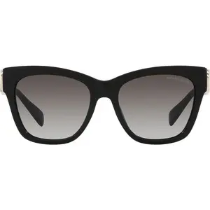 Michael Kors Michael Kors Empire 55mm Gradient Cat Eye Sunglasses Black