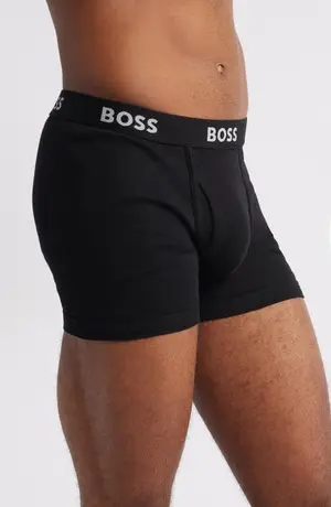 BOSS 5-pack Authentic Cotton Boxer Briefs