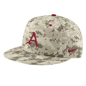 Nike Arkansas Razorbacks Aero True Baseball Performance Fitted Hat