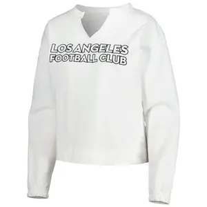 CONCEPTS SPORT Lafc Sunray Notch Neck Long Sleeve T-shirt