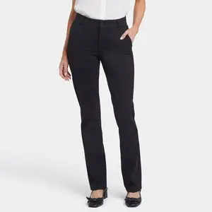 NYDJ Classic Trouser Pants - Black - Black