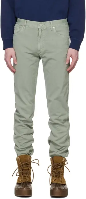 Visvim Visvim Green Fluxus Jeans - Lt.green
