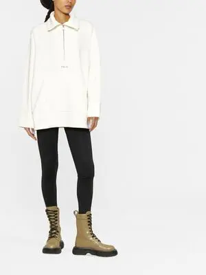 Rlx Ralph Lauren Oversized Quarter-zip Sweatshirt