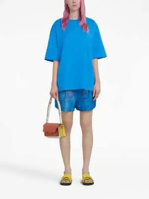 Marni Trunk Leather Shoulder Bag