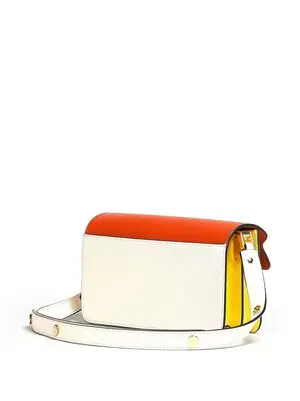 Marni Trunk Leather Shoulder Bag