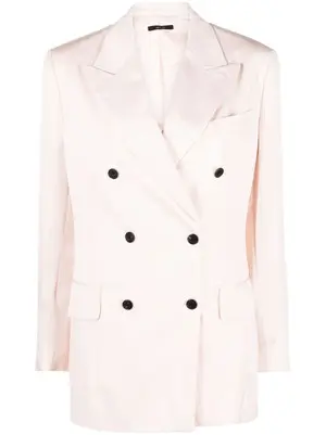 TOM FORD Double-breasted Blazer - Pink