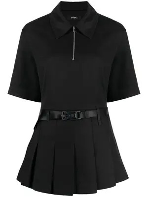 Goen.j Double-layer Shirt Dress