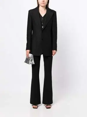 Goen.j Notched-lapels Single-breasted Blazer