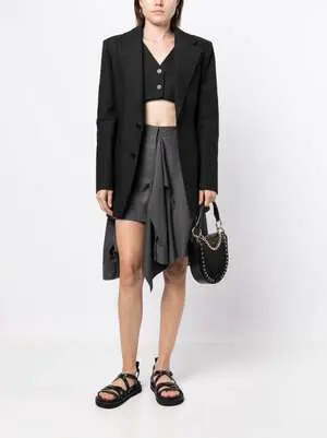 Goen.j Notched-lapel Single-breasted Blazer