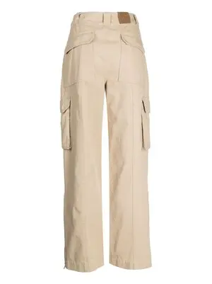 Goen.j Wide-leg Cargo Pants - Neutrals