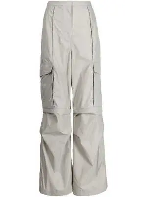 Goen.j Detachable-panel Cargo Pants - Grey