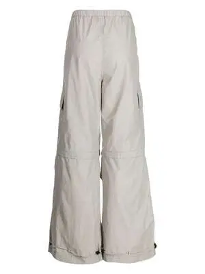 Goen.j Detachable-panel Cargo Pants - Grey