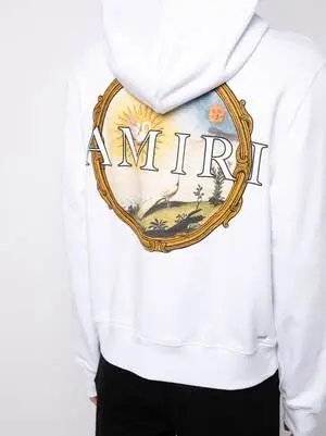 Amiri Logo-print Long-sleeve Sweatshirt