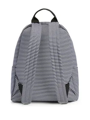 GIUSEPPE ZANOTTI Logo-print Striped Backpack