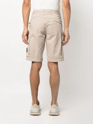 Stone Island Compass-patch Cargo Shorts