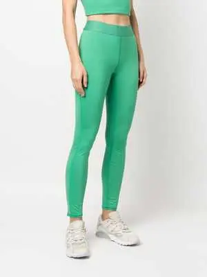 Rlx Ralph Lauren Logo-waist Cropped Leggings