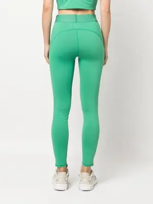 Rlx Ralph Lauren Logo-waist Cropped Leggings