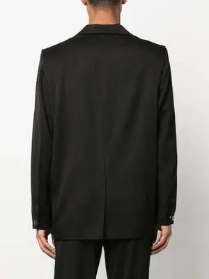 BIANCA SAUNDERS Gathered Single-breasted Blazer