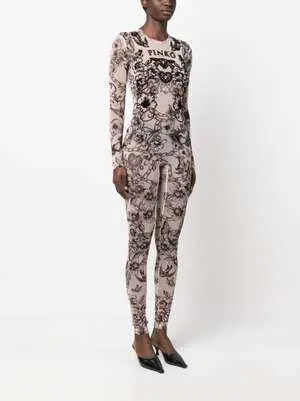 Pinko Tattoo-print Jumpsuit