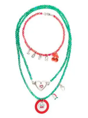 AMIR SLAMA Beaded Necklace Set