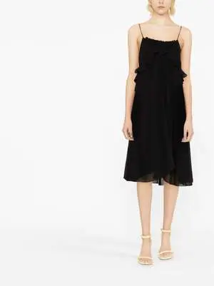 Isabel Marant Étoile Teza Silk Midi Dress