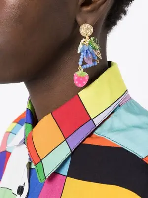 AMIR SLAMA Charm-detail Drop Earrings