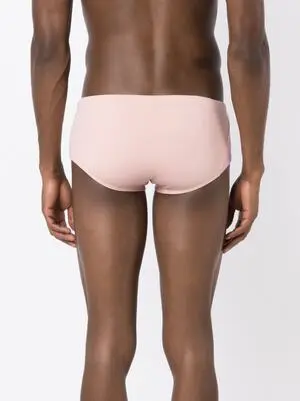 AMIR SLAMA Panelled Swim Trunks - Pink
