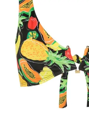 AMIR SLAMA All-over Fruit-print Bikini Set