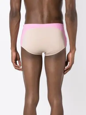 AMIR SLAMA Panelled Swim Trunks