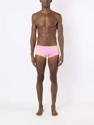 AMIR SLAMA Panelled Swim Trunks