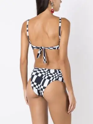 AMIR SLAMA Geometric-print Two-piece Set