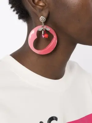 AMIR SLAMA Cherry-motif Earrings