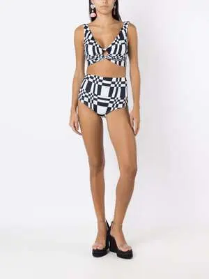 AMIR SLAMA Graphic-print Two-piece Set