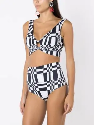 AMIR SLAMA Graphic-print Two-piece Set