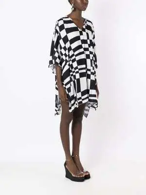 AMIR SLAMA Geometric-print Blouse