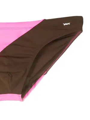 AMIR SLAMA Panelled Swim Trunks