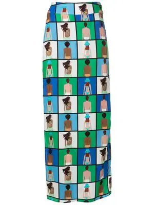 Amir Slama Graphic Skirts