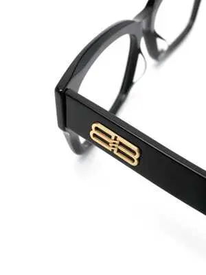 Balenciaga Logo Plaque Cat-eye Glasses