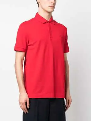 Lacoste Logo-patch Cotton Polo Shirt