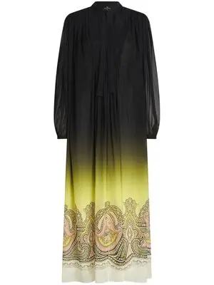 Etro Paisley-print Silk Dress