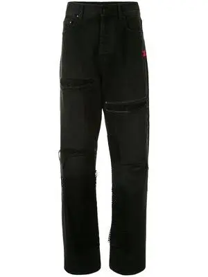 Off-White Ripped Arrows-logo Jeans