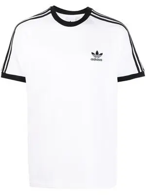 Adidas Logo-print Cotton T-shirt - White