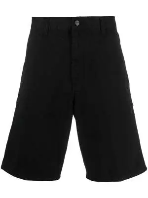 Carhartt Work In Progress Single Knee Cotton Shorts - Black