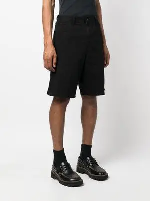 Carhartt Work In Progress Single Knee Cotton Shorts - Black