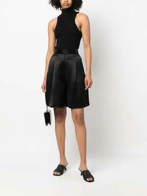 BY MALENE BIRGER High-waist Satin Shorts