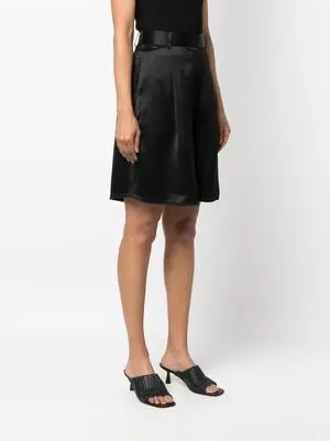 BY MALENE BIRGER High-waist Satin Shorts