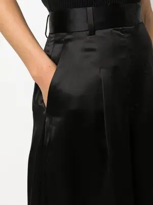 BY MALENE BIRGER High-waist Satin Shorts
