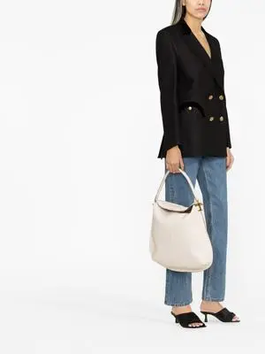 TOD'S T Case Leather Tote Bag